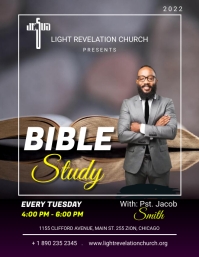 Bible study poster template | PosterMyWall