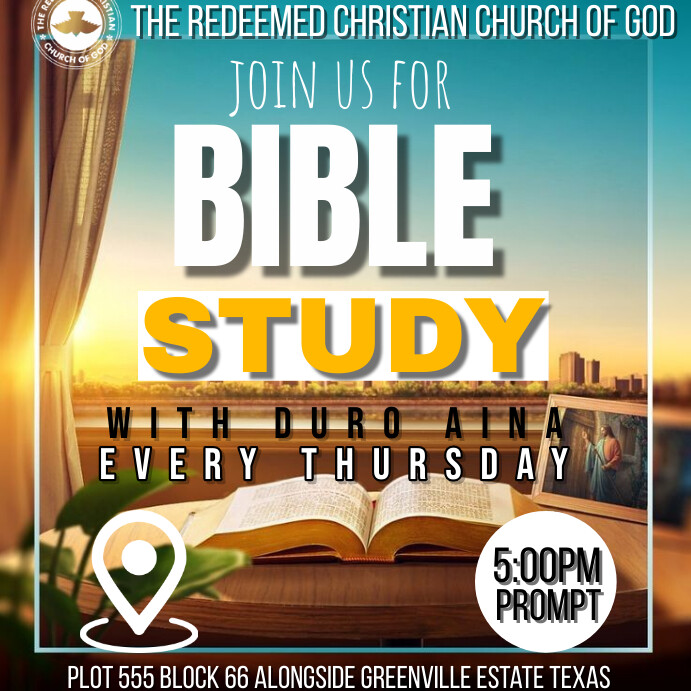 Bible study Template | PosterMyWall