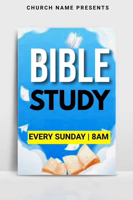 Bible study Template | PosterMyWall