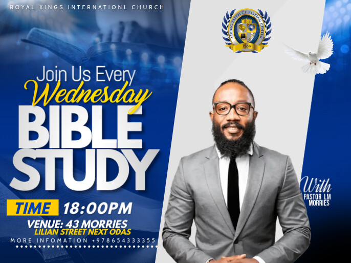 bible study Template | PosterMyWall