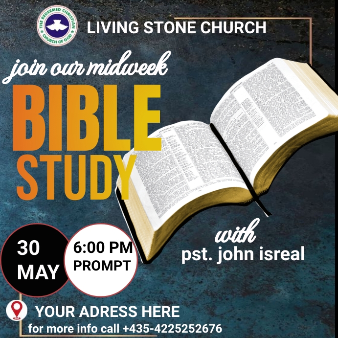 bible study Template | PosterMyWall