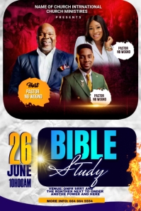 Bible Verse Flyer POSTER Template | PosterMyWall