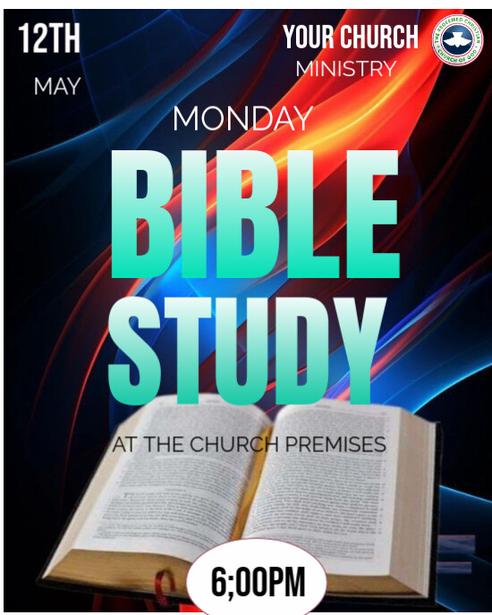 BIBLE STUDY Template | PosterMyWall