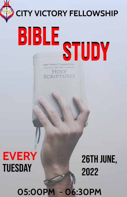 Bible Study Template | PosterMyWall