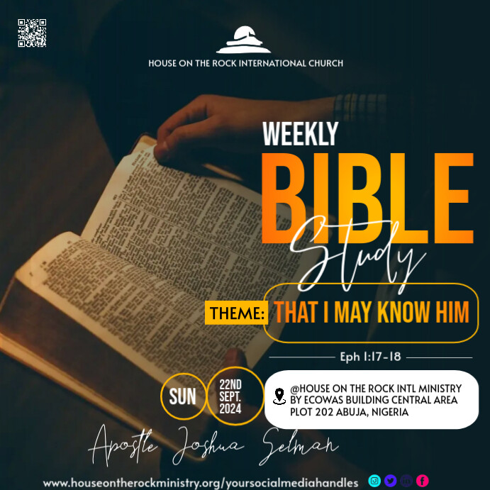 Bible study design template | PosterMyWall