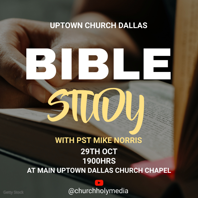 Plantilla de Bible Study | PosterMyWall