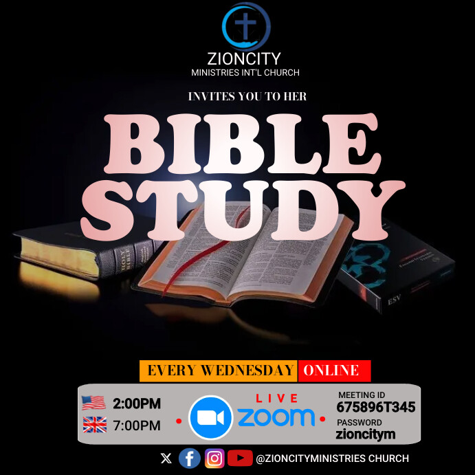 bible study Template | PosterMyWall