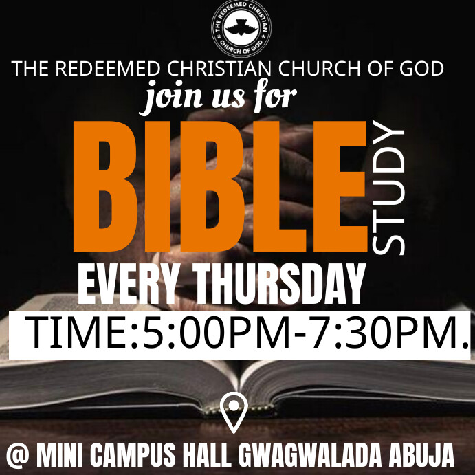 Bible study Template | PosterMyWall