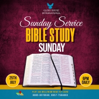 Bible Study Template | PosterMyWall