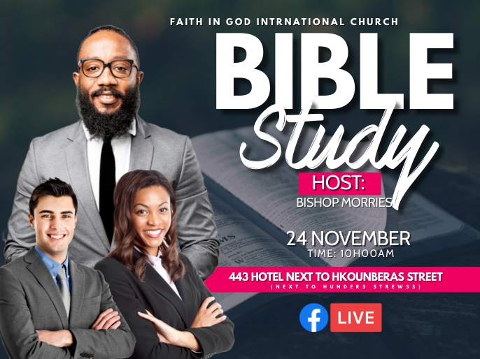 bible study Template | PosterMyWall