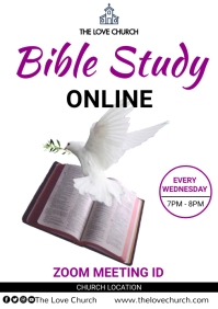 Bible Study Template | PosterMyWall