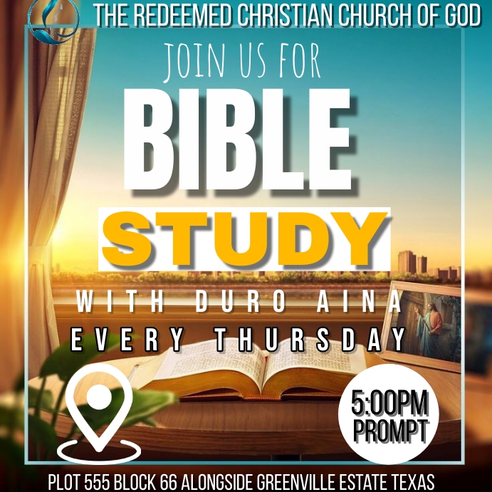 Bible study Template | PosterMyWall