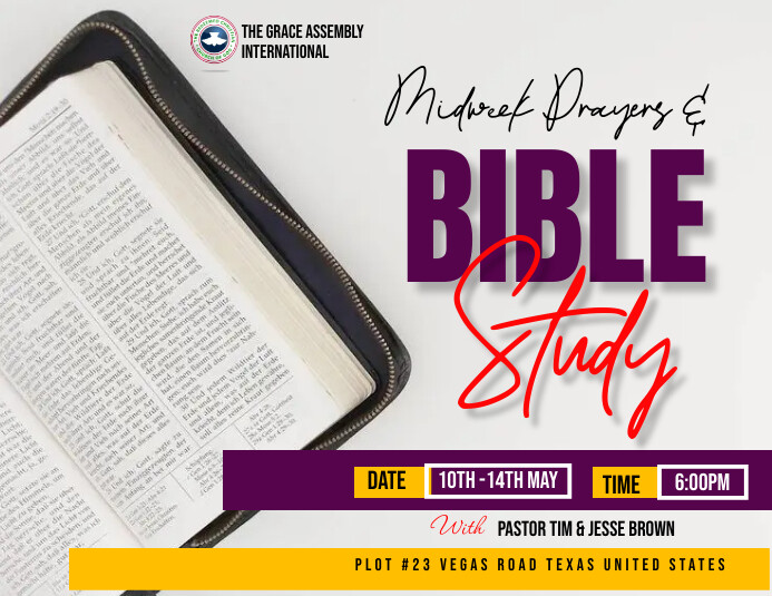 Plantilla de Bible study | PosterMyWall