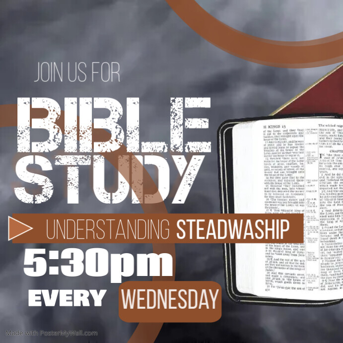 Bible study Template | PosterMyWall