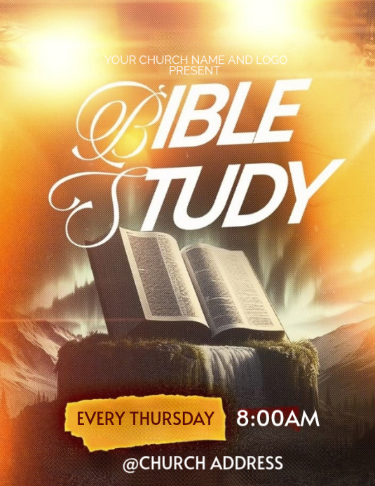 Plantilla de Bible study | PosterMyWall