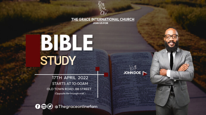 bible study Template | PosterMyWall