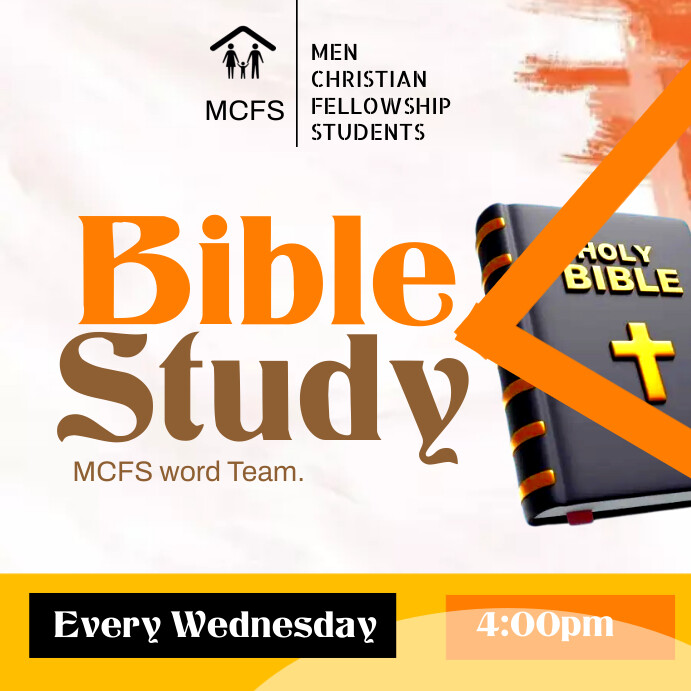 Bible study Template | PosterMyWall