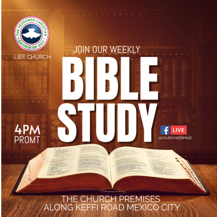 BIBLE STUDY Template | PosterMyWall