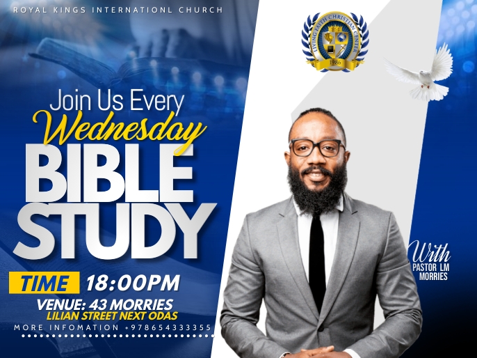 bible study Template | PosterMyWall