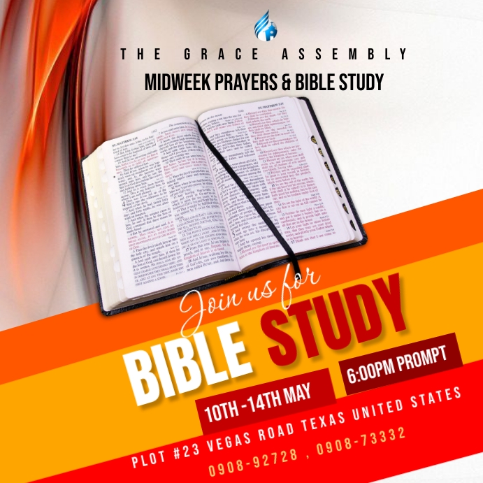 bible study Template | PosterMyWall