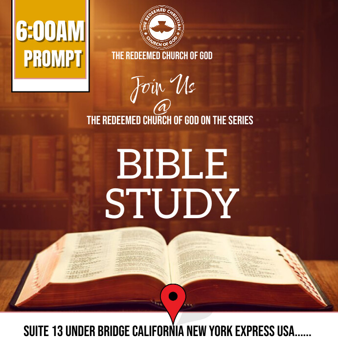 Bible study Template | PosterMyWall
