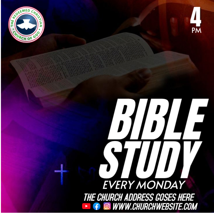 Copy of BIBLE STUDY | PosterMyWall