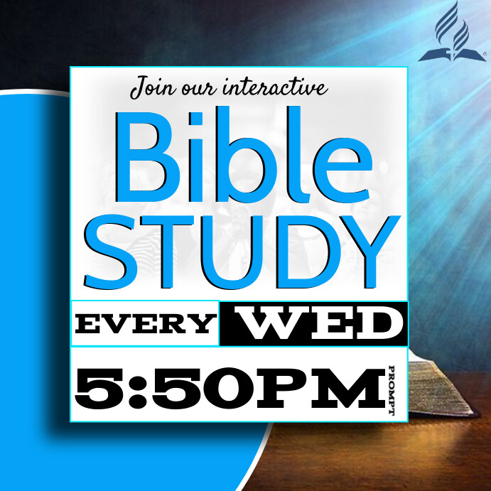 Bible study Template | PosterMyWall