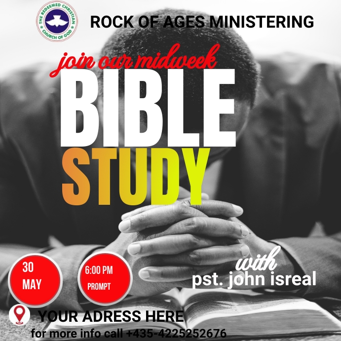 bible study Template | PosterMyWall