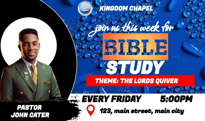 Bible study Template | PosterMyWall