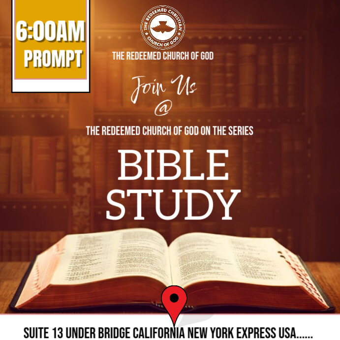 Bible study Template | PosterMyWall