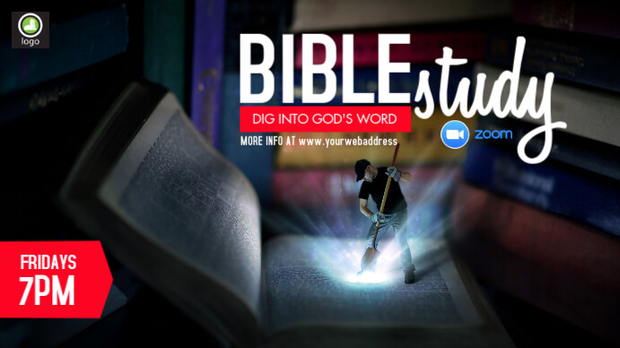 Copy of Bible Study | PosterMyWall