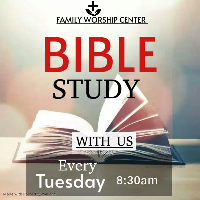 Bible study Template | PosterMyWall