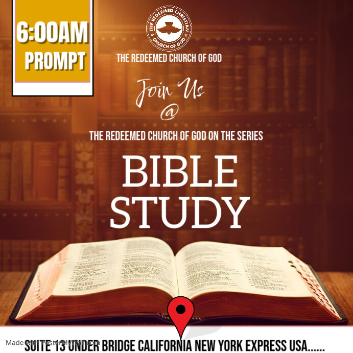 Bible study Template | PosterMyWall
