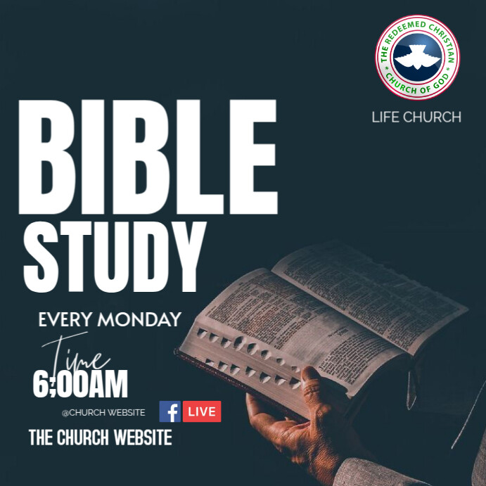 BIBLE STUDY Template | PosterMyWall