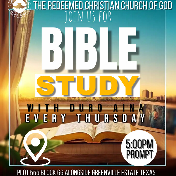 Bible study Template | PosterMyWall