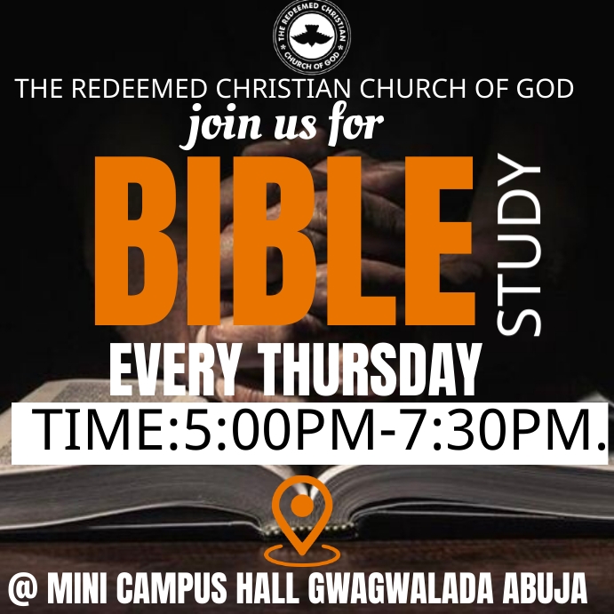 Bible study Template | PosterMyWall