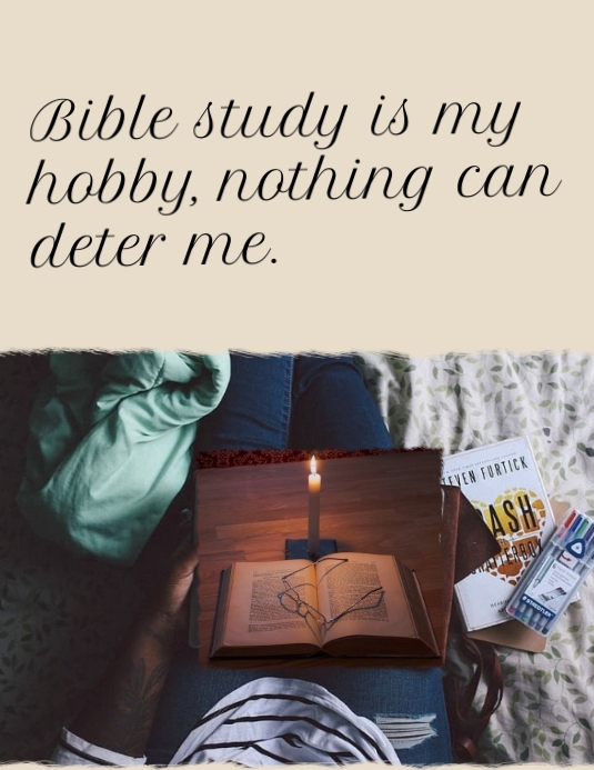 Copy of Bible study | PosterMyWall