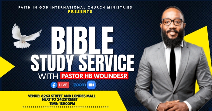 bible study Template | PosterMyWall