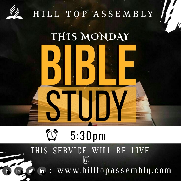 Pelajaran Alkitab Templat | PosterMyWall