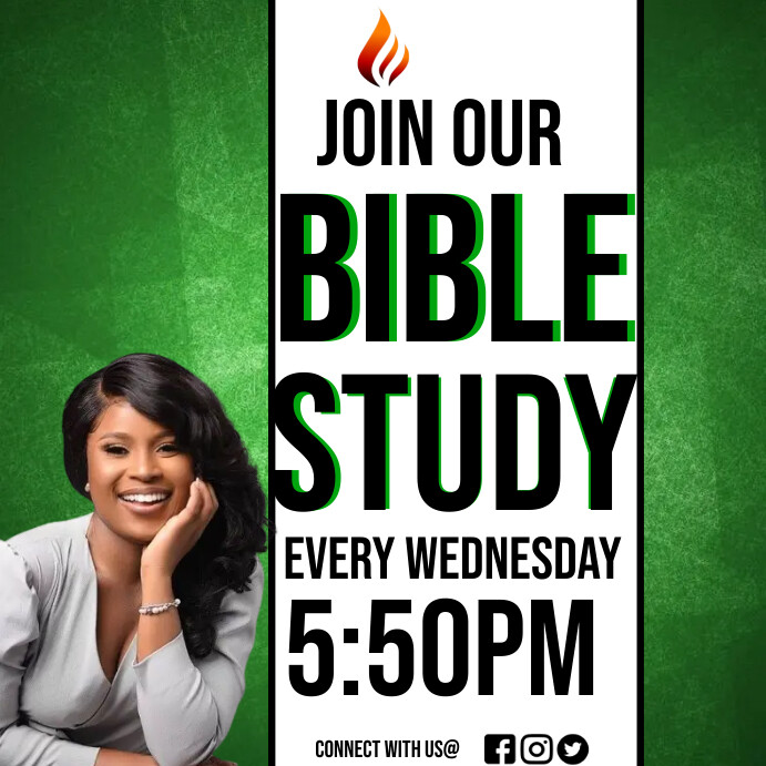 Bible study Template | PosterMyWall