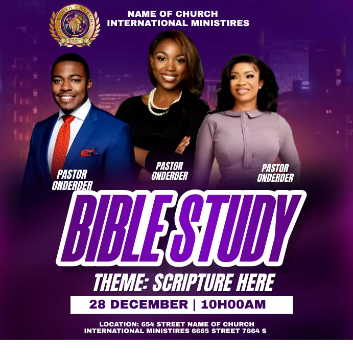 bible study Template | PosterMyWall