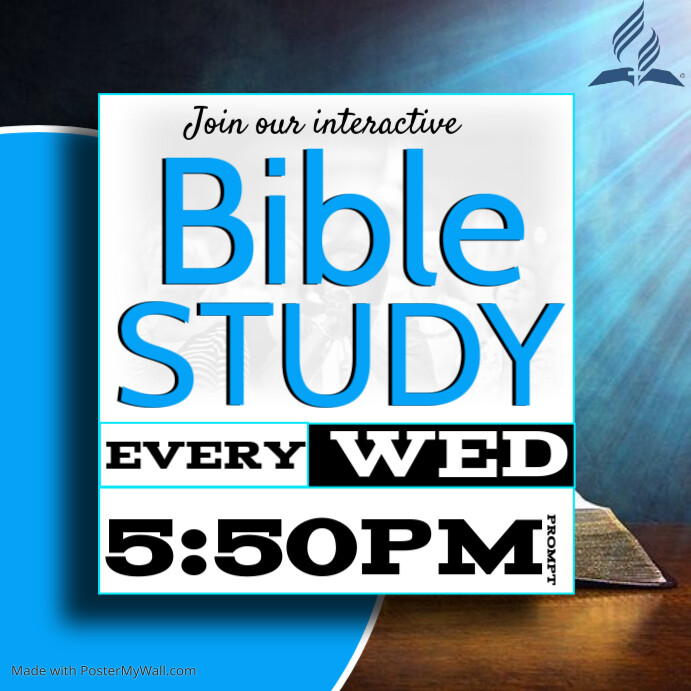 Bible study Template | PosterMyWall