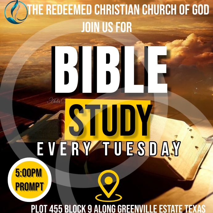 Bible study Template | PosterMyWall