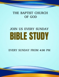 Bible Study Ads Template | PosterMyWall