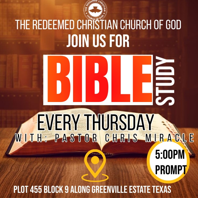 Bible study Template | PosterMyWall