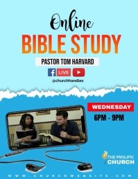 Bible Study Invitation Template | PosterMyWall