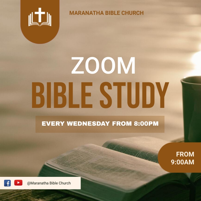 bible study Template | PosterMyWall