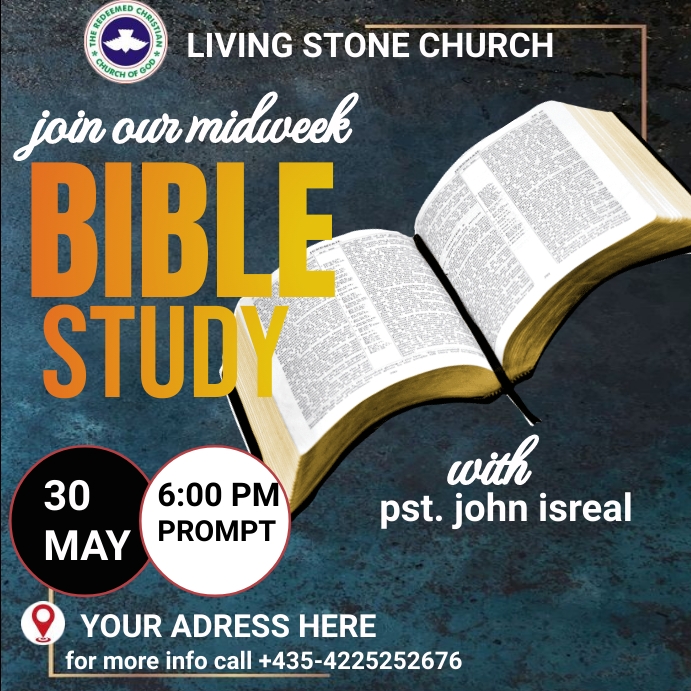 Bible study Template | PosterMyWall