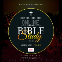 Bible Study Instagram Square Post Template | PosterMyWall