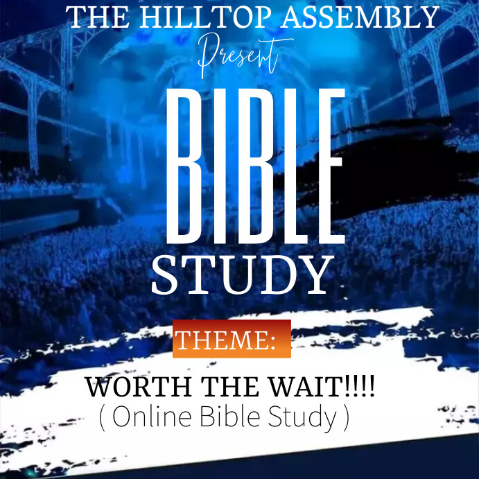 Copy of Bible study | PosterMyWall